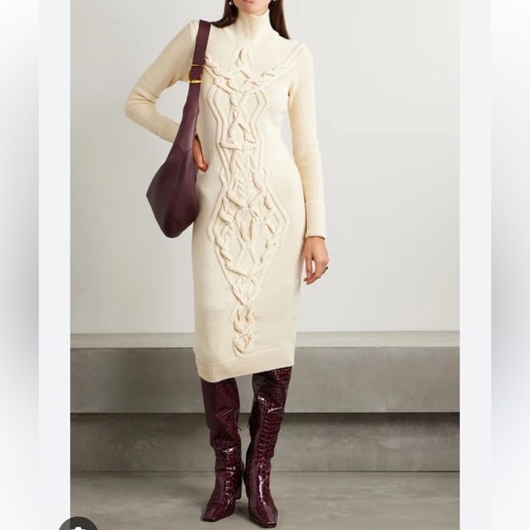 Isabel Marant | Dresses | Isabel Marant Cream Knit Dress | Poshmark